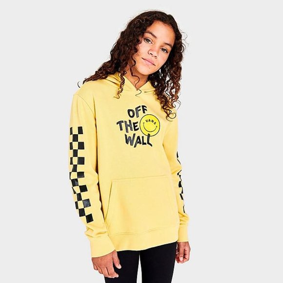 Vans | Shirts & Tops | Vans Radically Happy Pullover Hoodie In Raffia ...